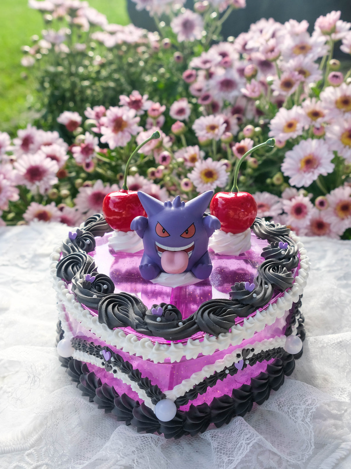 JELLY CAKE - Gengar in the Haunted Mansion - Pokemon – 10AM CAKE